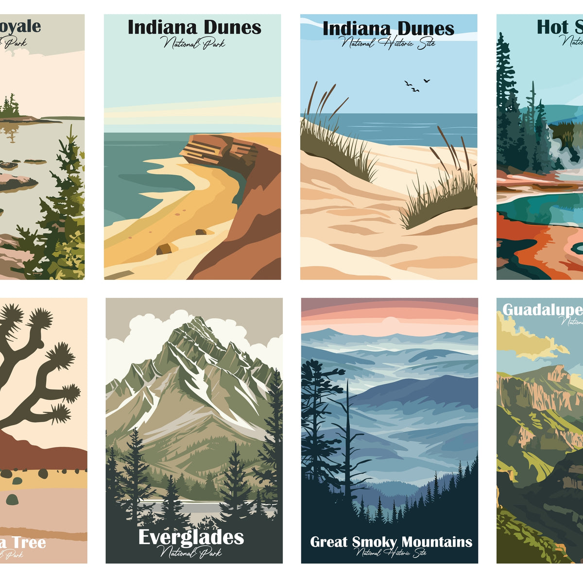 America's Natural Wonders- Set of 6 – Auravive