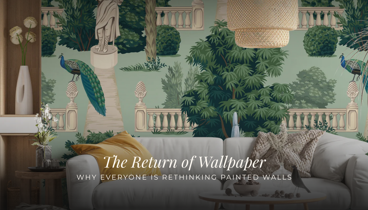 The Return of Wallpaper: Why Everyone Is Rethinking Painted Walls ...